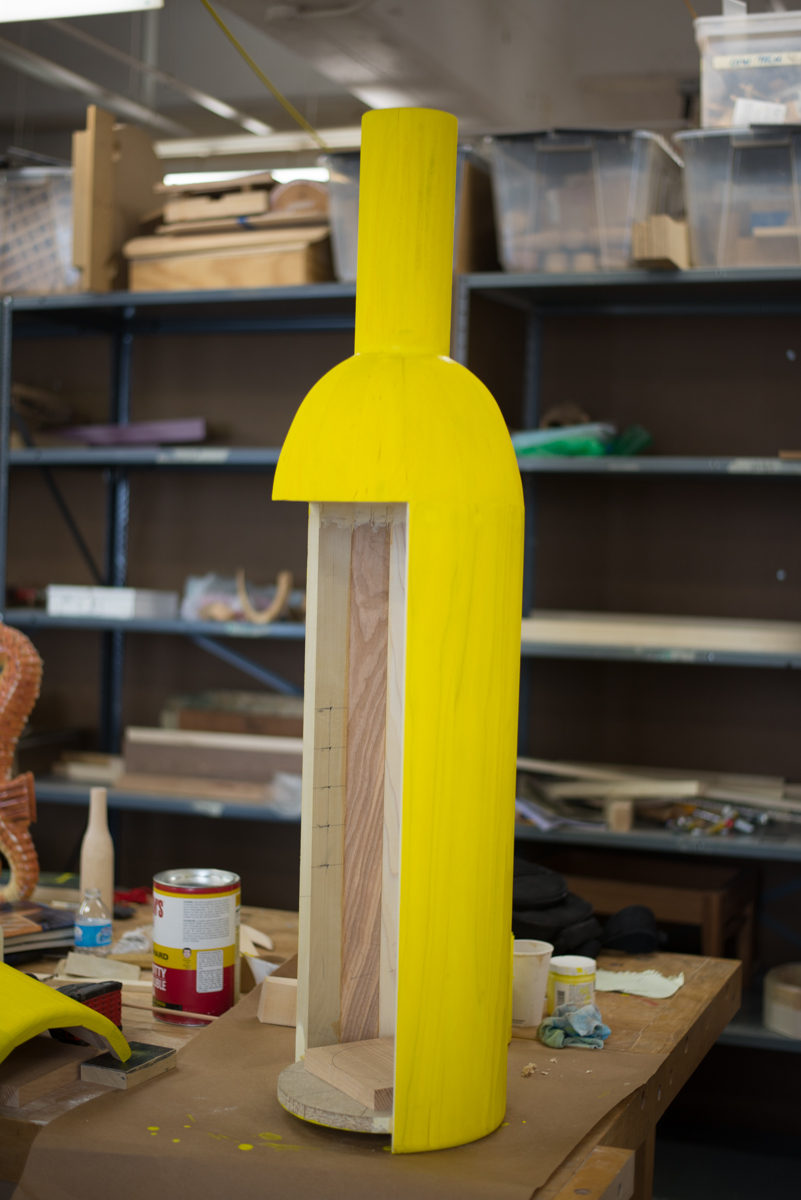 Day 48: preparing for the show (i.e. paperwork) - Museum for Art in Wood