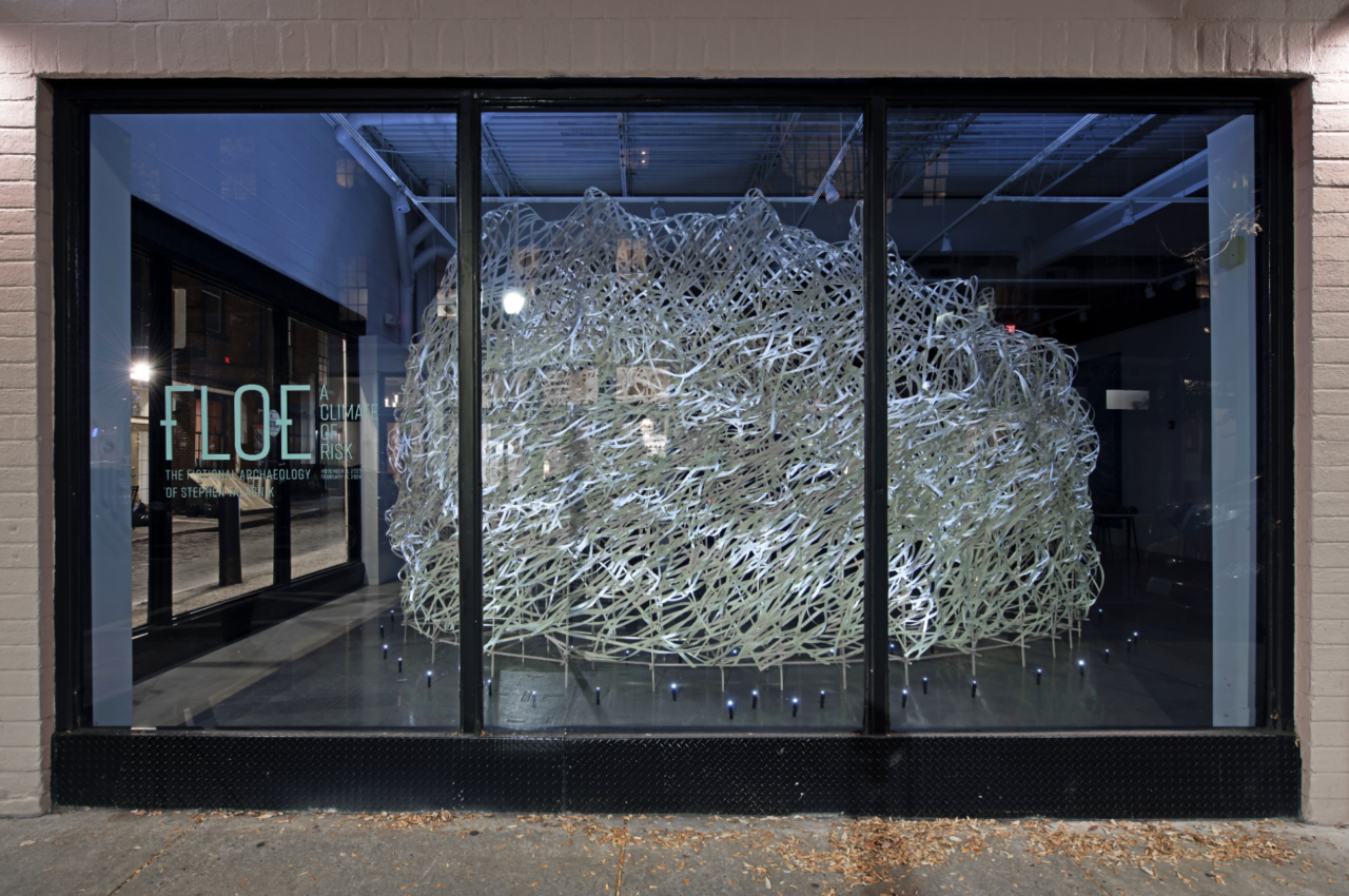 Night viewing of FLOE: A Climate of Risk | The Fictional Archaeology of ...