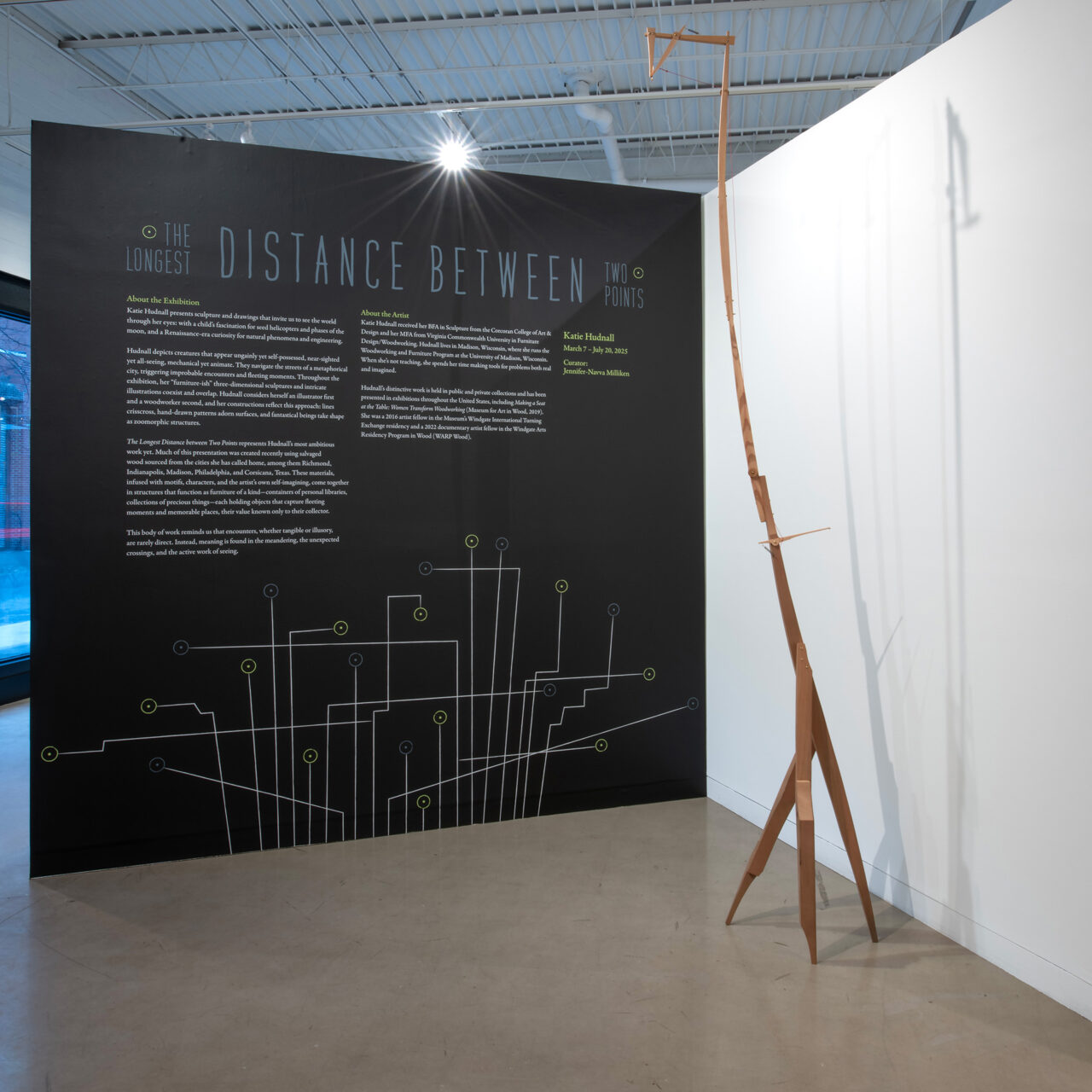 Katie Hudnall: The Longest Distance between Two Points - Museum for Art ...